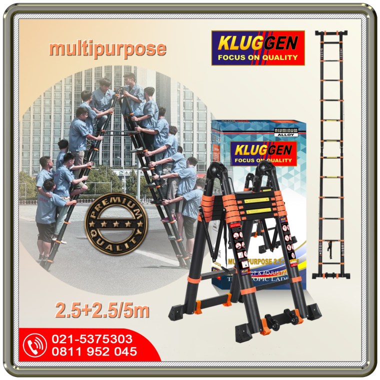 Tangga Telescopic: Multi-purpose Ladder | Tangga Telescopic